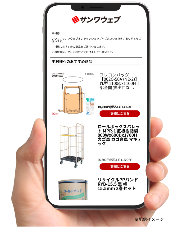 パーソナライズされたメール配信で、BtoB事業者ならではのニーズを取り込めるようになりました | EC通販のための全自動CRM・MAツール │ アクションリンク